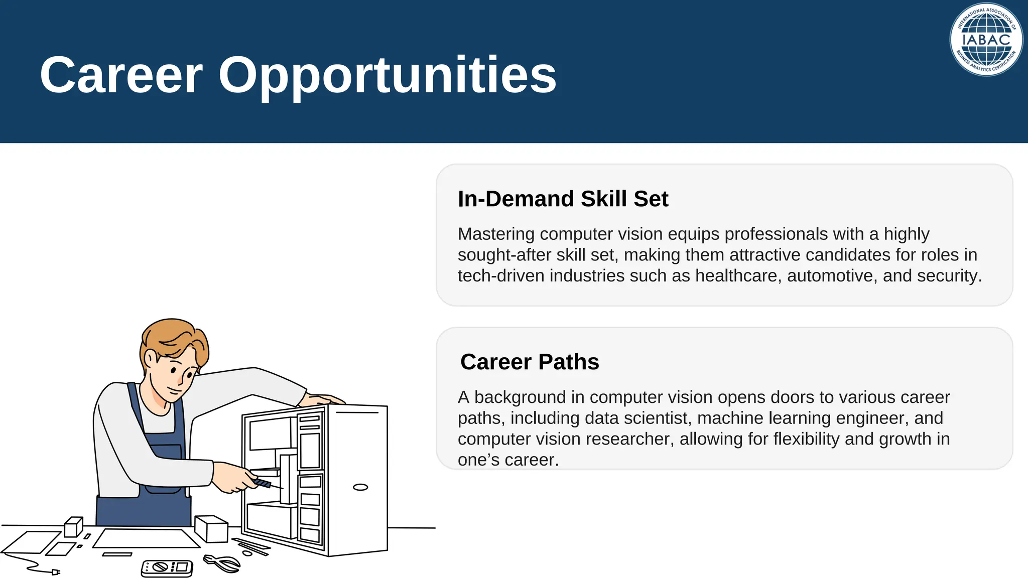Benefits of Computer Vision Course | IABAC | PPT