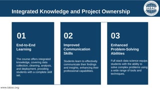 Benefits of Full Stack Data Science Course | IABAC | PPT