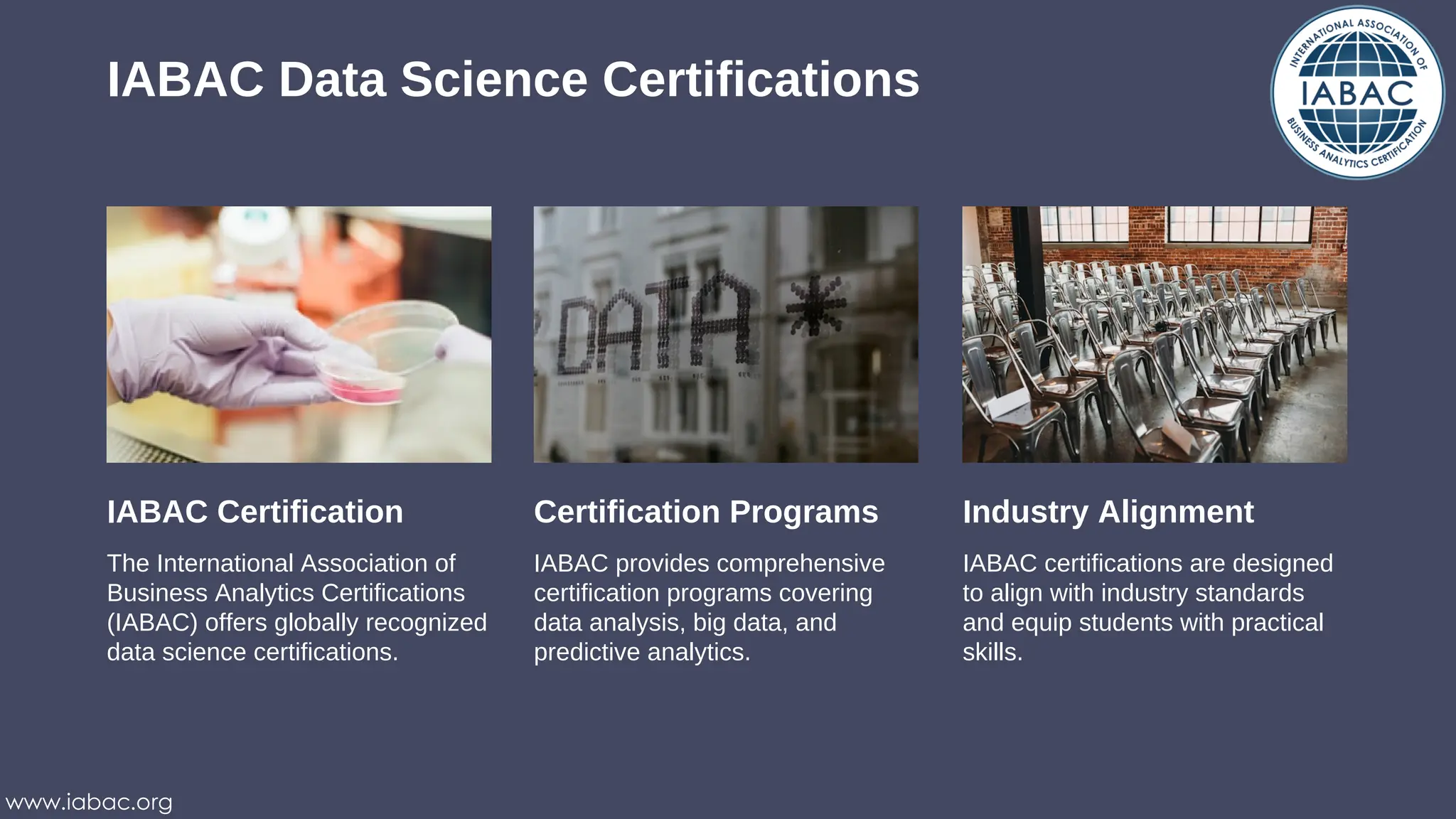 Best Data Science Certifications for Students | IABAC | PPT