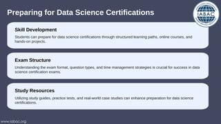 Best Data Science Certifications for Students | IABAC | PPT