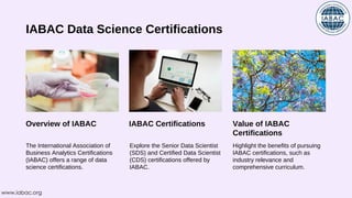Choosing the Best Data Science Certification | IABAC | PDF