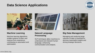 Key Ideas in Data Science for Managers | IABAC | PPT