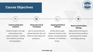Mastering Data with a Business Analytics Course | PPT