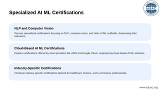 Professional AI ML Certification Training | IABAC | PPT