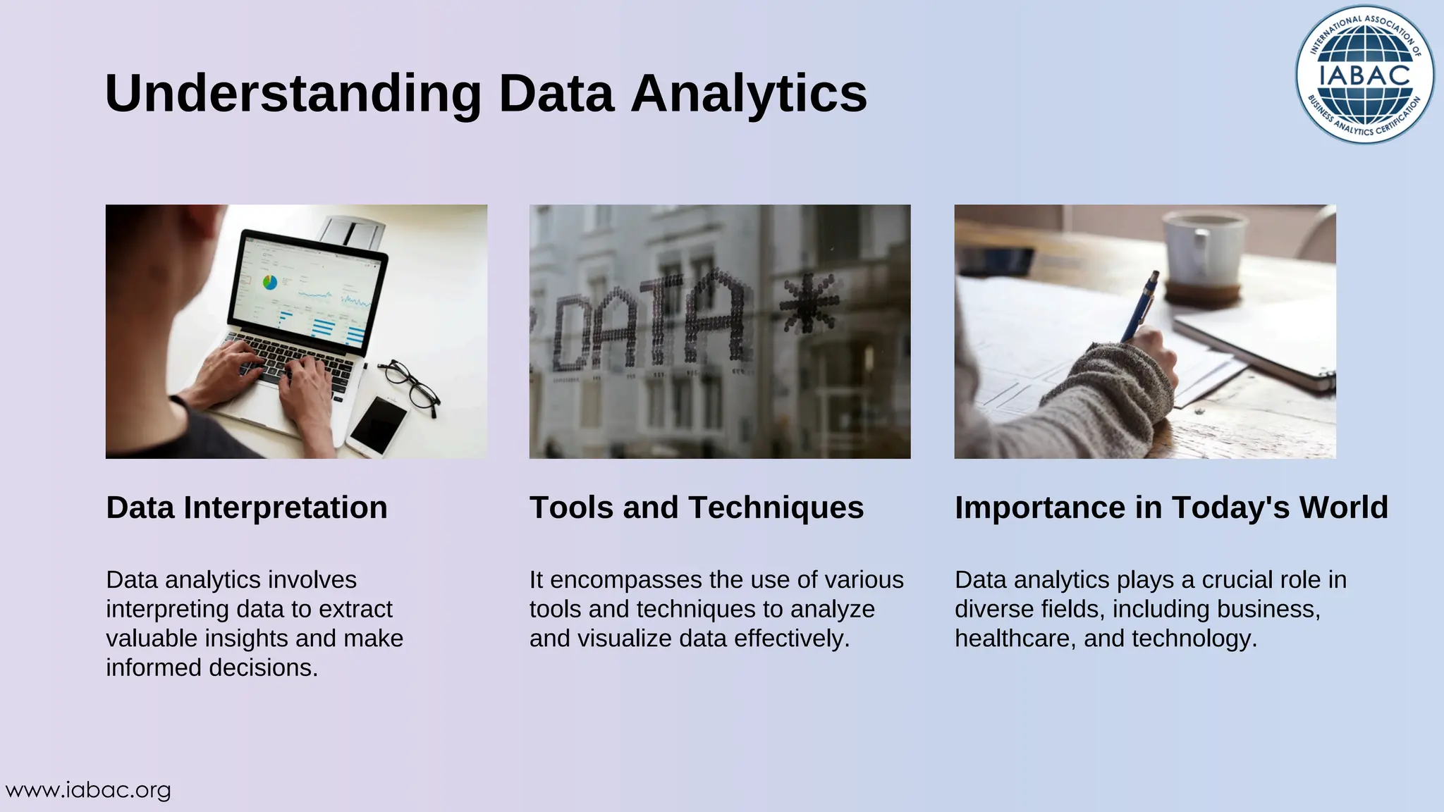 Specialized Data Analytics Courses in Bangalore | IABAC | PPT
