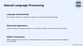 The Best Branches of Artificial Intelligence | IABAC | PDF