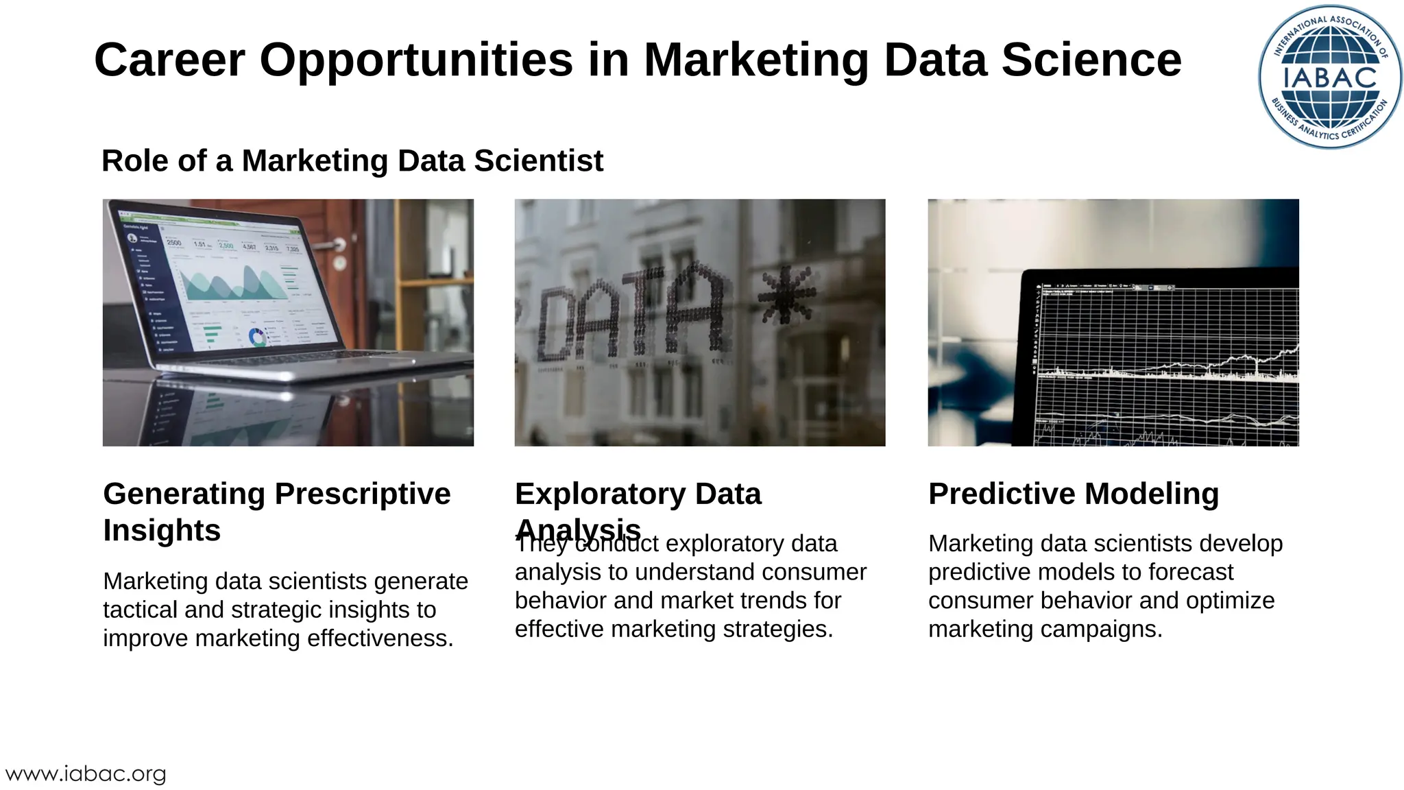 Understanding Data Science in Marketing | IABAC | PPT