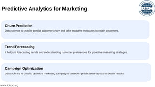 Understanding Data Science in Marketing | IABAC | PPT