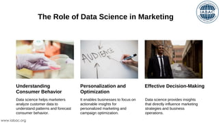 Understanding Data Science in Marketing | IABAC | PPT