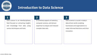 What Does Certiﬁcation in Data Science Include - iabac | PPT