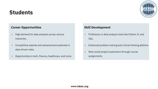 Who Gains Most from Data Analytics Courses | IABAC | PPT