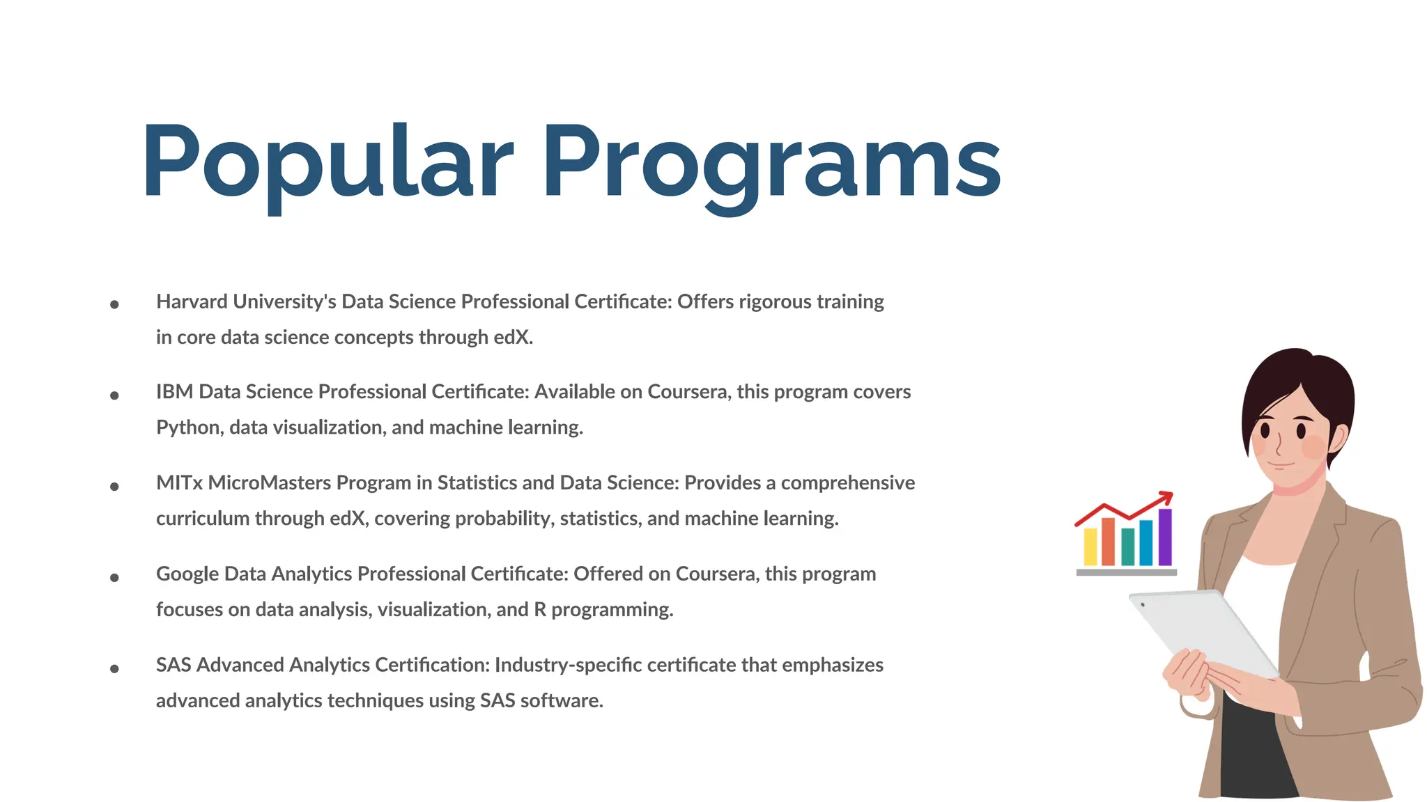 Specialized Data Science Certificate Programs | PPT