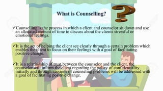 How counseling improves mental health | PPTX