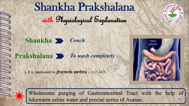 Shankha prakshalana with physiological explanation | PDF | Digestive ...