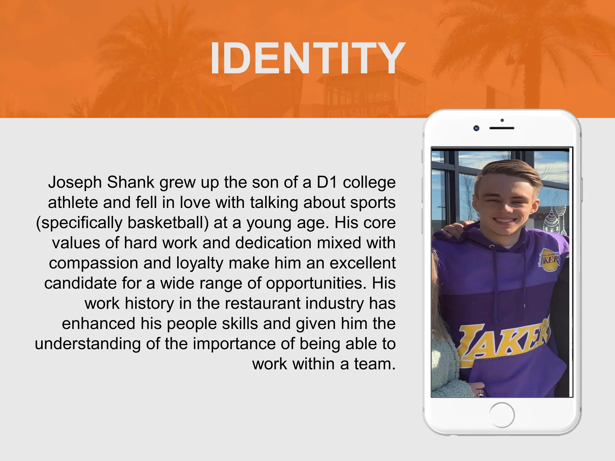 Personal Brand Exploration - Joseph Shank | PPT