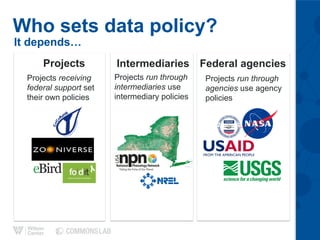 Citizen Science - What's policy got to do with it? | PPT