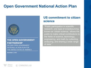 Citizen Science - What's policy got to do with it? | PPT