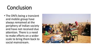Denotified Tribes in India | PPT