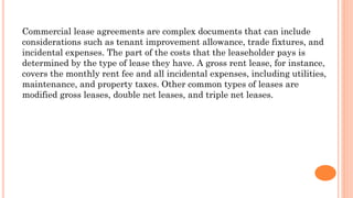 What Is a Triple Net Lease? | PPT