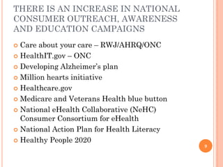 Shannah Koss - eHealth Literacy, Getting Started | PDF