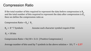 Shannon-Fano algorithm | PDF