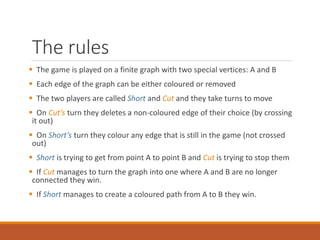 Shannon Switching - Presentation | PPTX