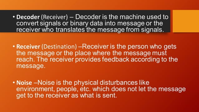 Shannon and weaver model of communication | PDF | Email | Internet