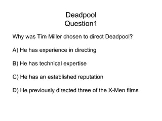 Shannon clarke 10 questions | PPTX