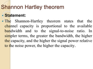 Shannon Hartley theorem by Shafiqa Memon (19ES30).pptx