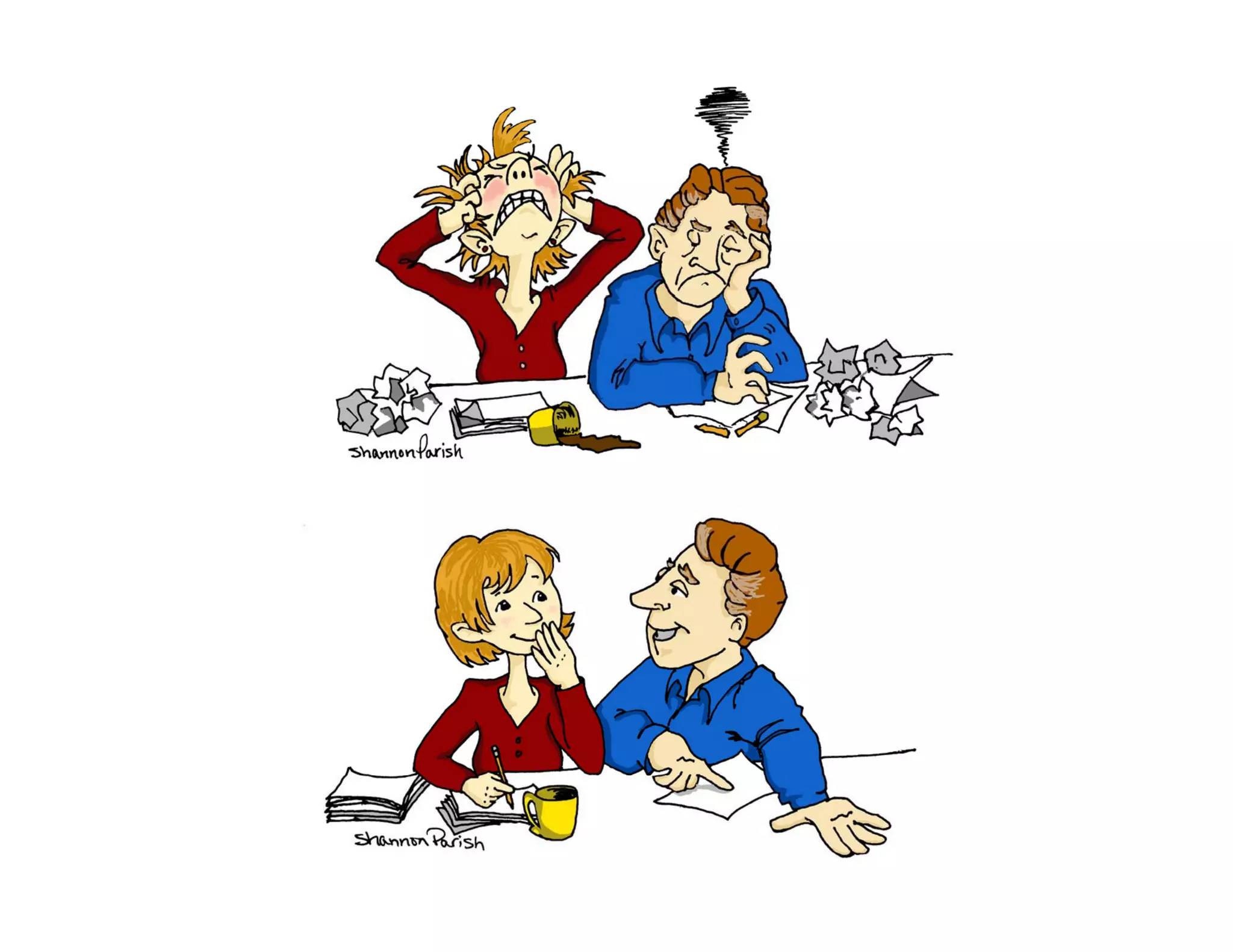 Shannon Parish, Cartoons, Humorous Ilustrations | PDF