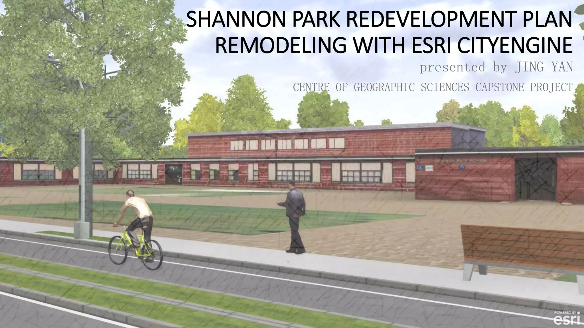 Shannon Park Redevelopment Plan Remodeling with Esri CityEngine | PDF ...
