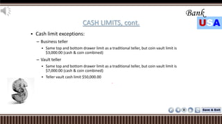 AET 545 - Bank USA Tutorial | PPTX