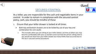 AET 545 - Bank USA Tutorial | PPTX