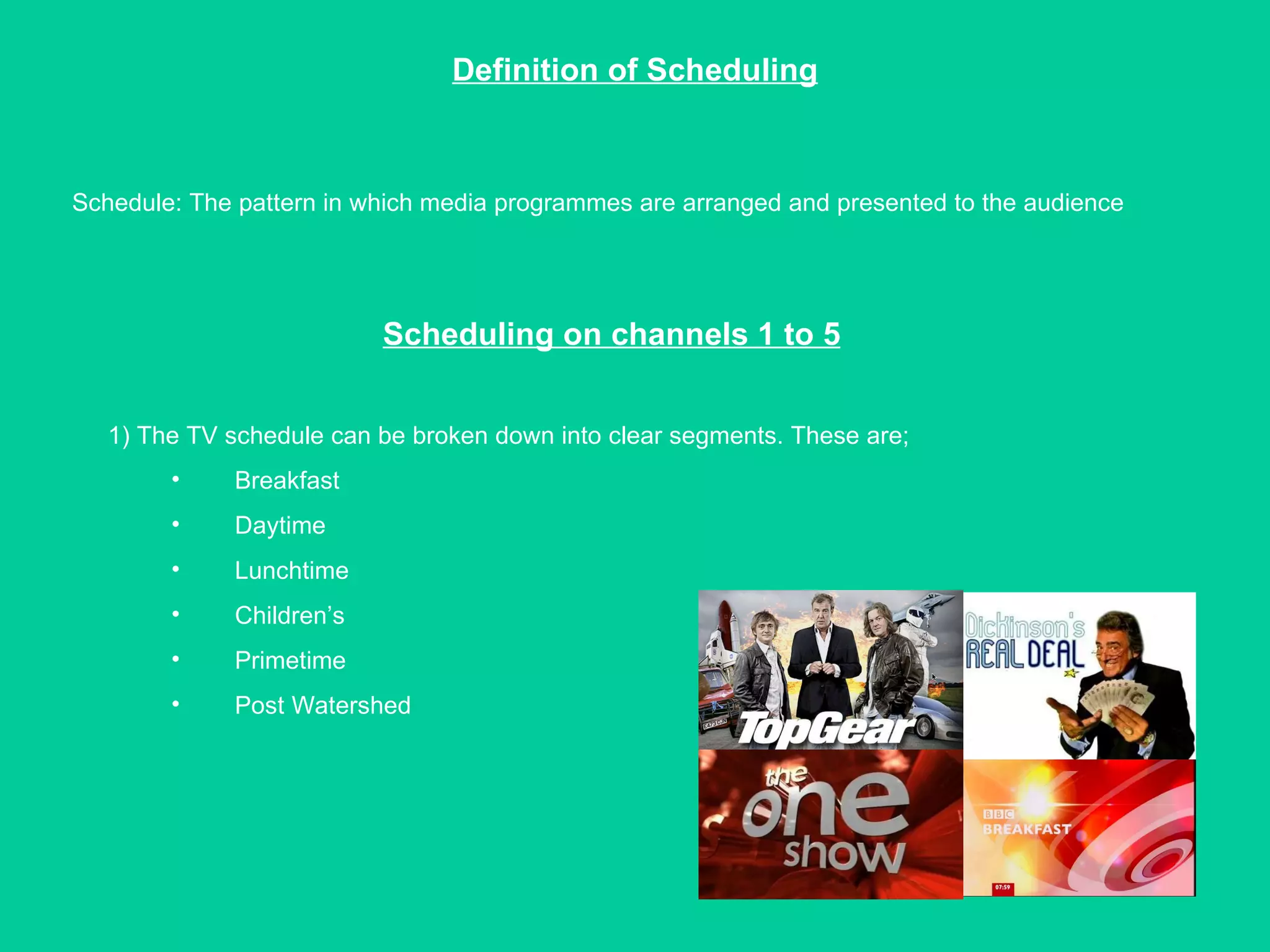 Scheduling | PPT