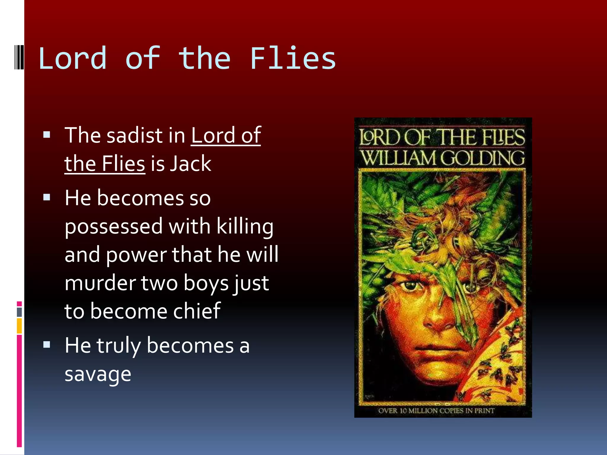 The Sadist- Shannon | PPT