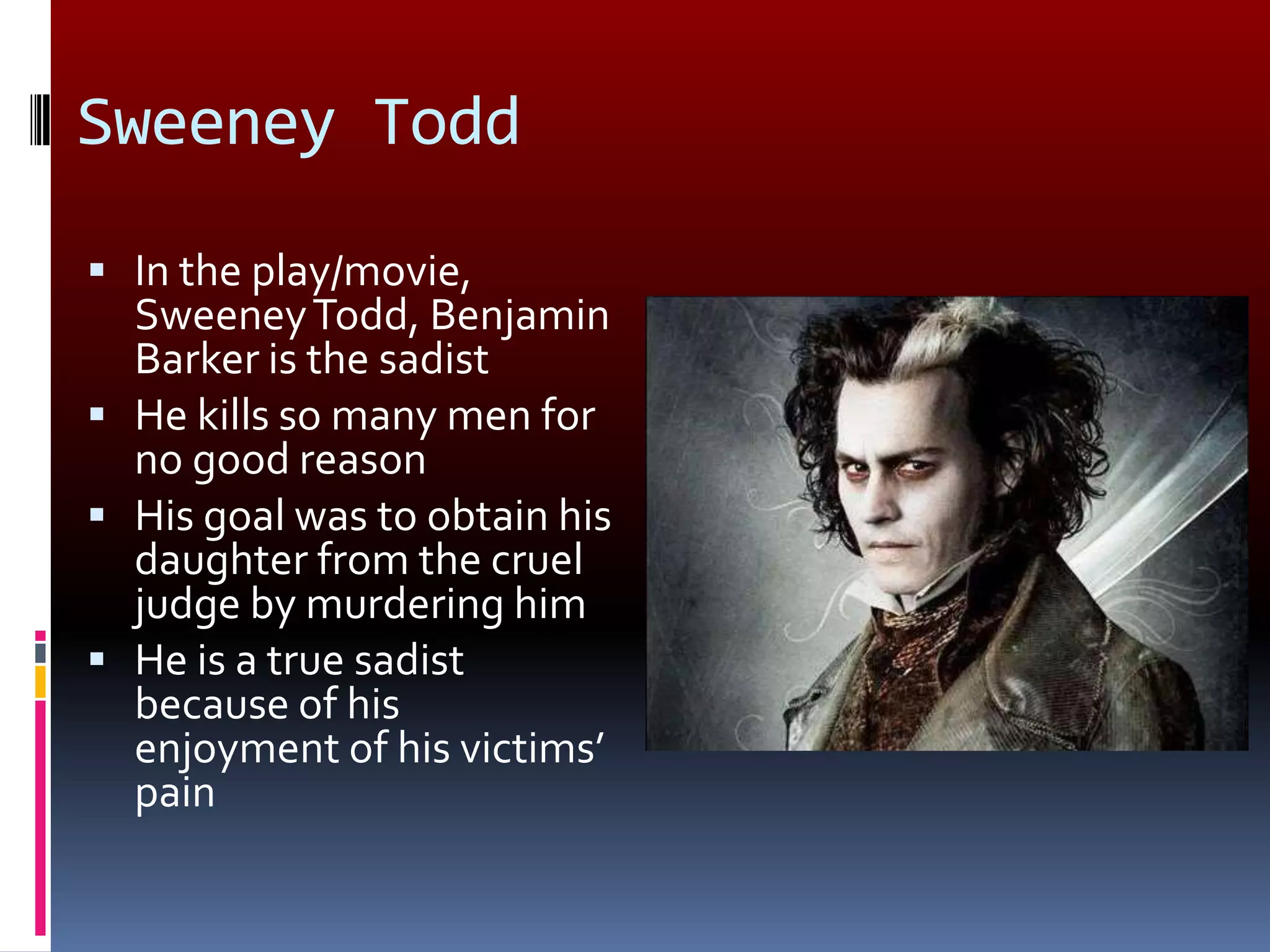 The Sadist- Shannon | PPT