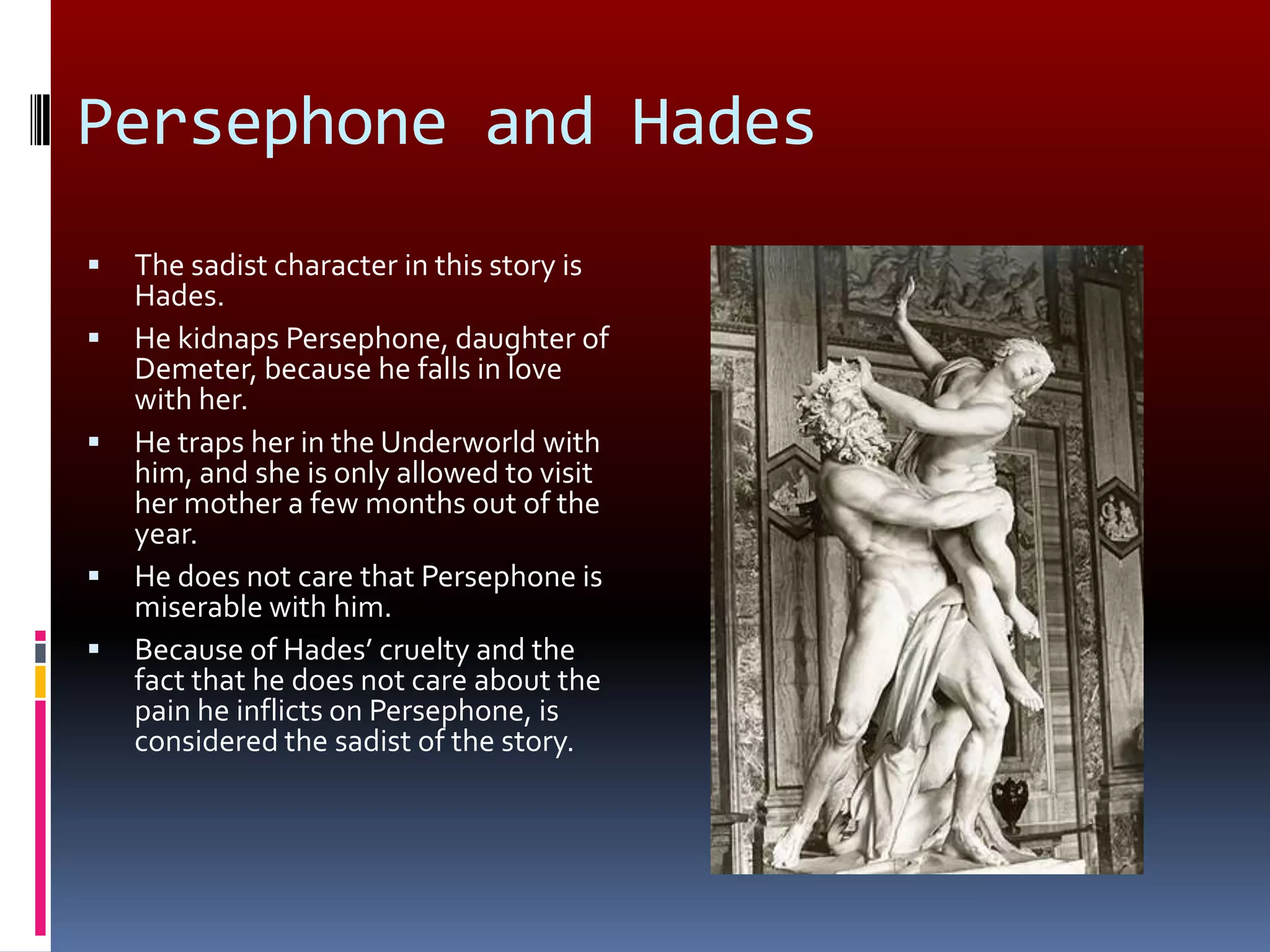 The Sadist- Shannon | PPT