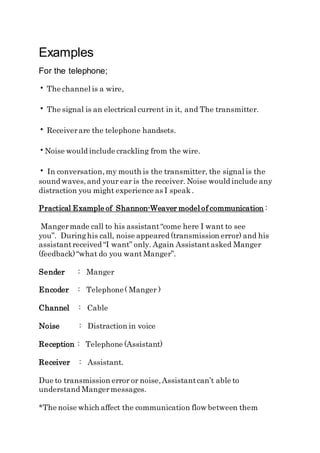 Shannon and Weaver Model of Communication | PDF