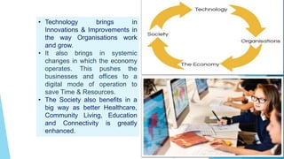 Impact of tech in our society | PPTX