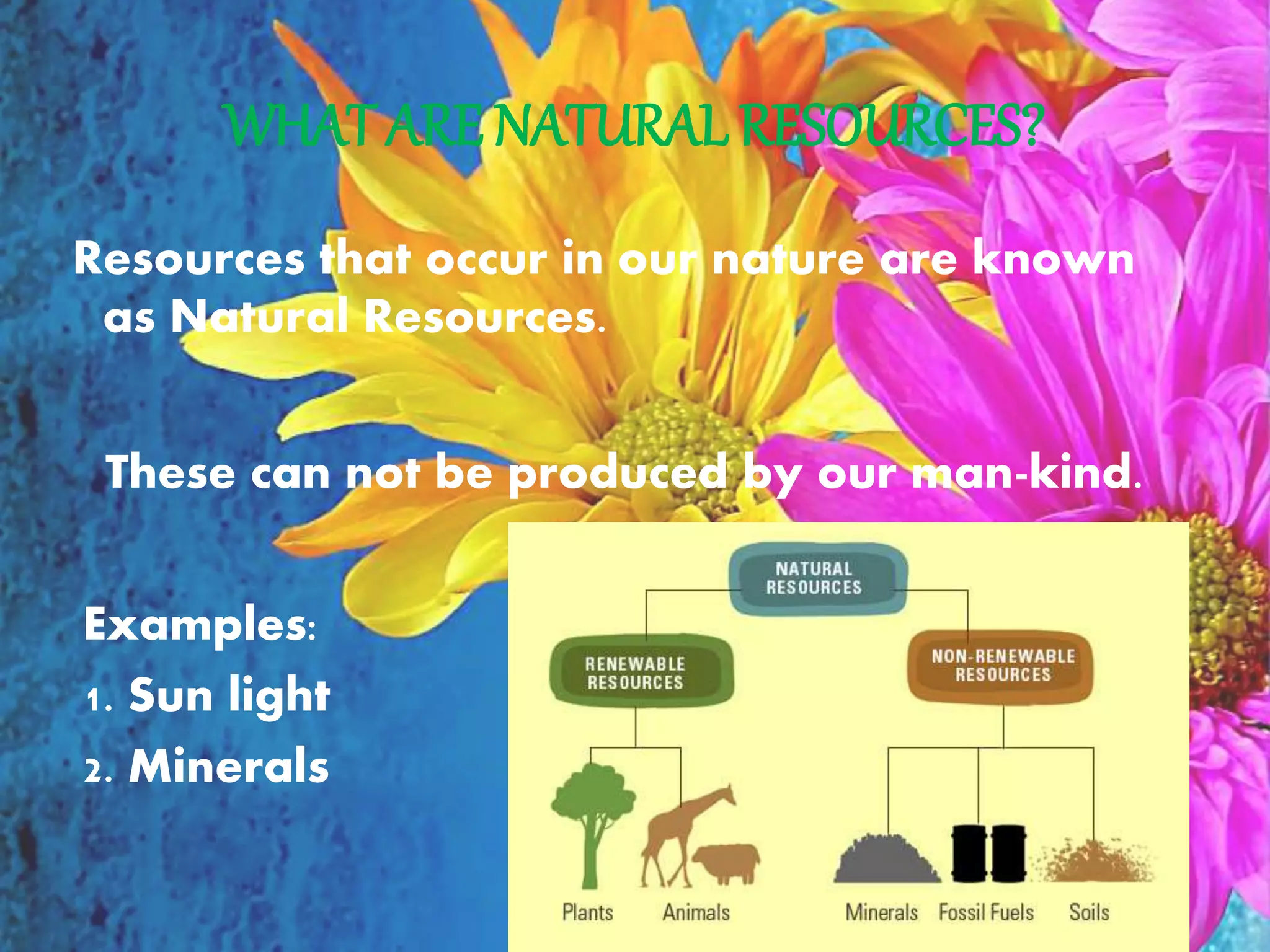 renewable and non renewable resources | PPTX