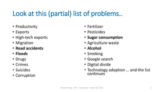 Becoming a Smart Graduate - Orientation speech by Shanta R Yapa @ Sri ...