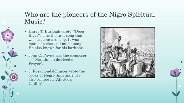 Negro Spiritual Music | PPT