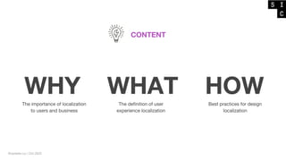 UX Localization: Design for the global audience by Shantelle Liu, Zoom ...