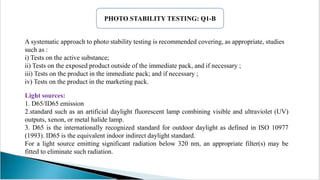 ICH guidelines for stability studies | PDF