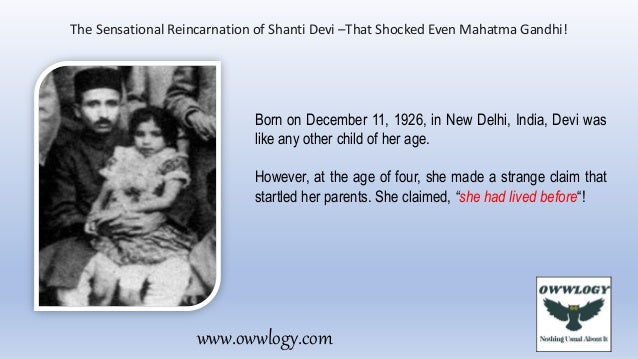Shanti Devi reincarnation.pptx