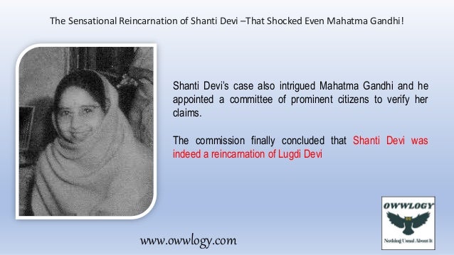 Shanti Devi reincarnation.pptx