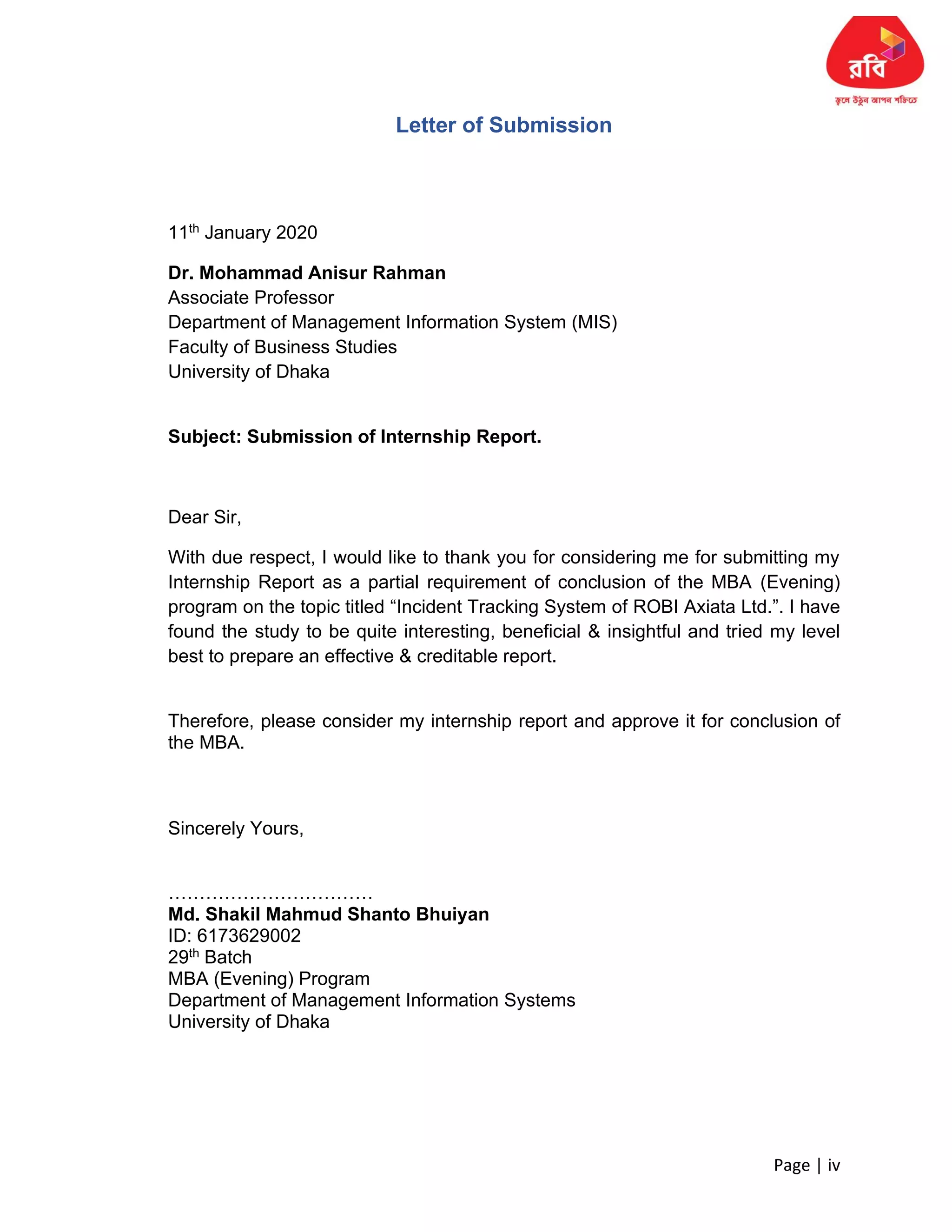 Internship Report on Incident Management System of Robi Axiata Ltd. | PDF | Computing ...