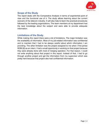 Internship Report on Incident Management System of Robi Axiata Ltd. | PDF | Computing ...