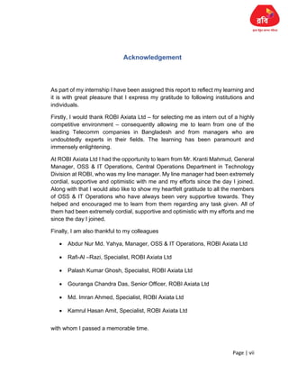 Internship Report on Incident Management System of Robi Axiata Ltd. | PDF | Computing ...