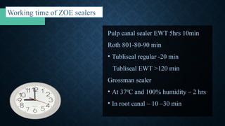 Root canal sealers, recent advances.pptx